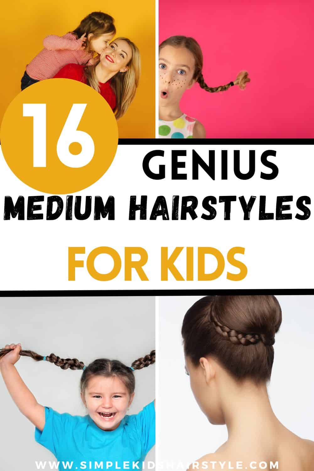16 Sweet Medium Hairstyles for Kids This 2024 Summer - Simple Kids ...